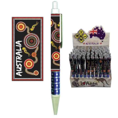 Aboriginal Style Dot Art Pen - Memories of Australia